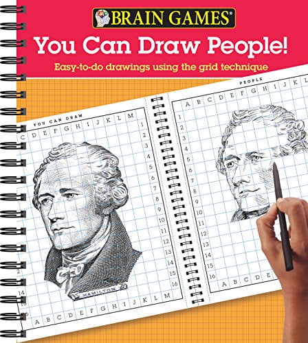 Pre-Owned Brain Games You Can Draw People: Easy-To-Do Drawings Using ...