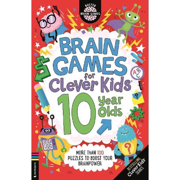 Brain Games for Clever Kids 10 Year Olds - Walmart.com