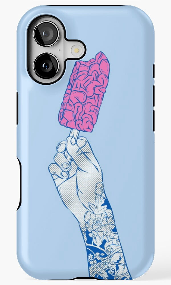 Brain Ice Cream Surreal Abstract Artistic Art Phone Case for iPhone 11 ...