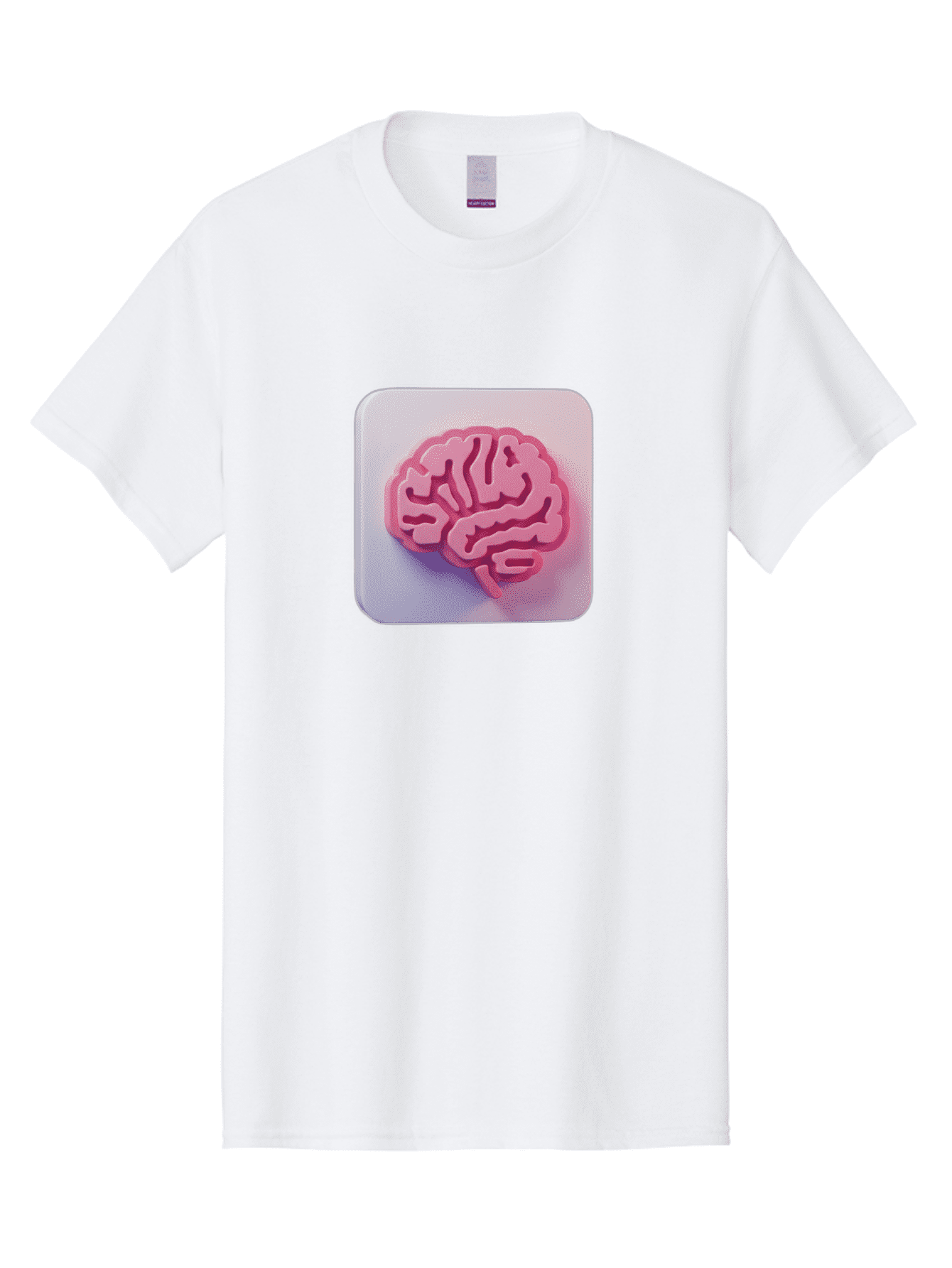 Brain-Icon Mens Graphic Tee, 100% Cotton, Casual Summer Wear BAA210 ...