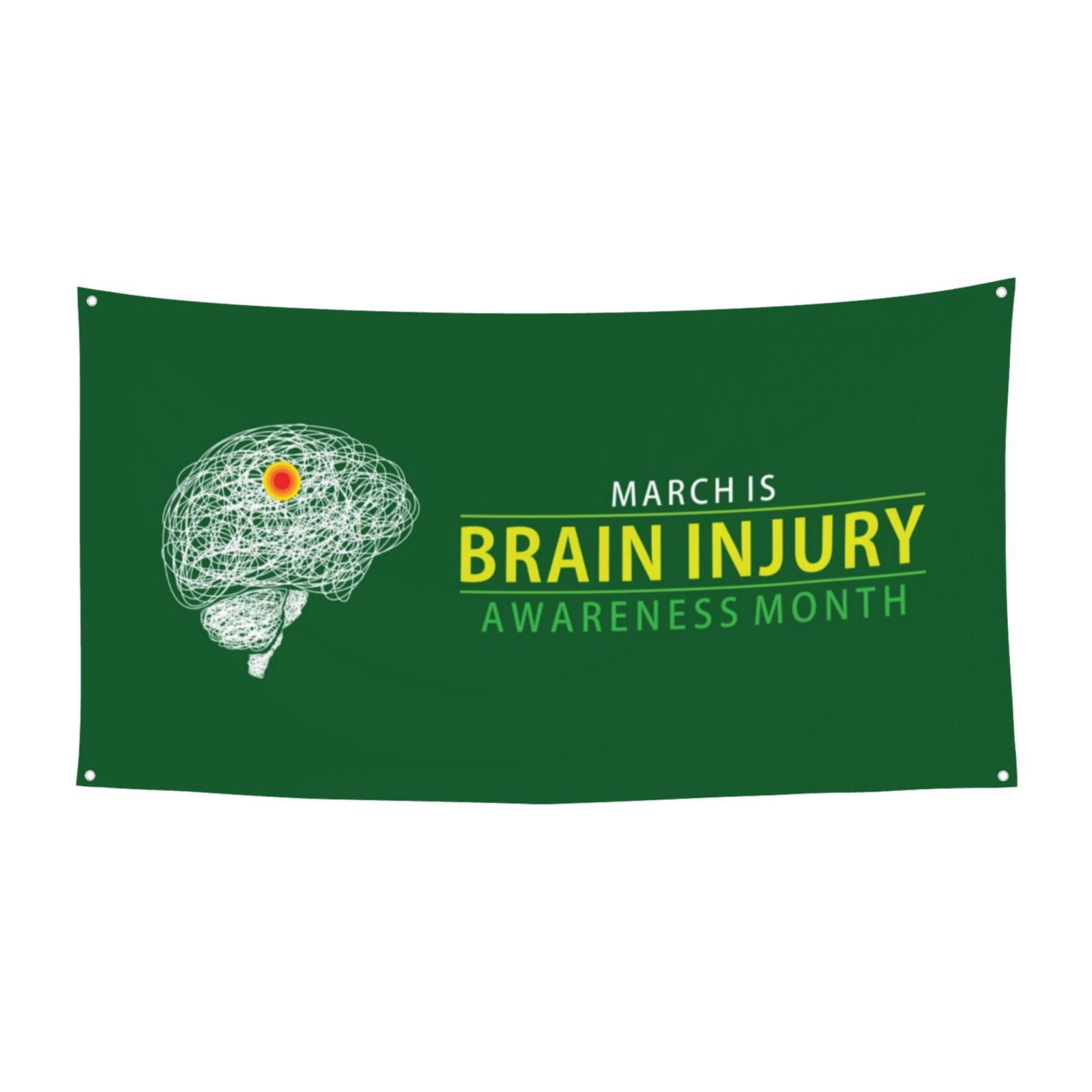 Brain Injury Awareness Month Banner Backdrop Flag Photography ...
