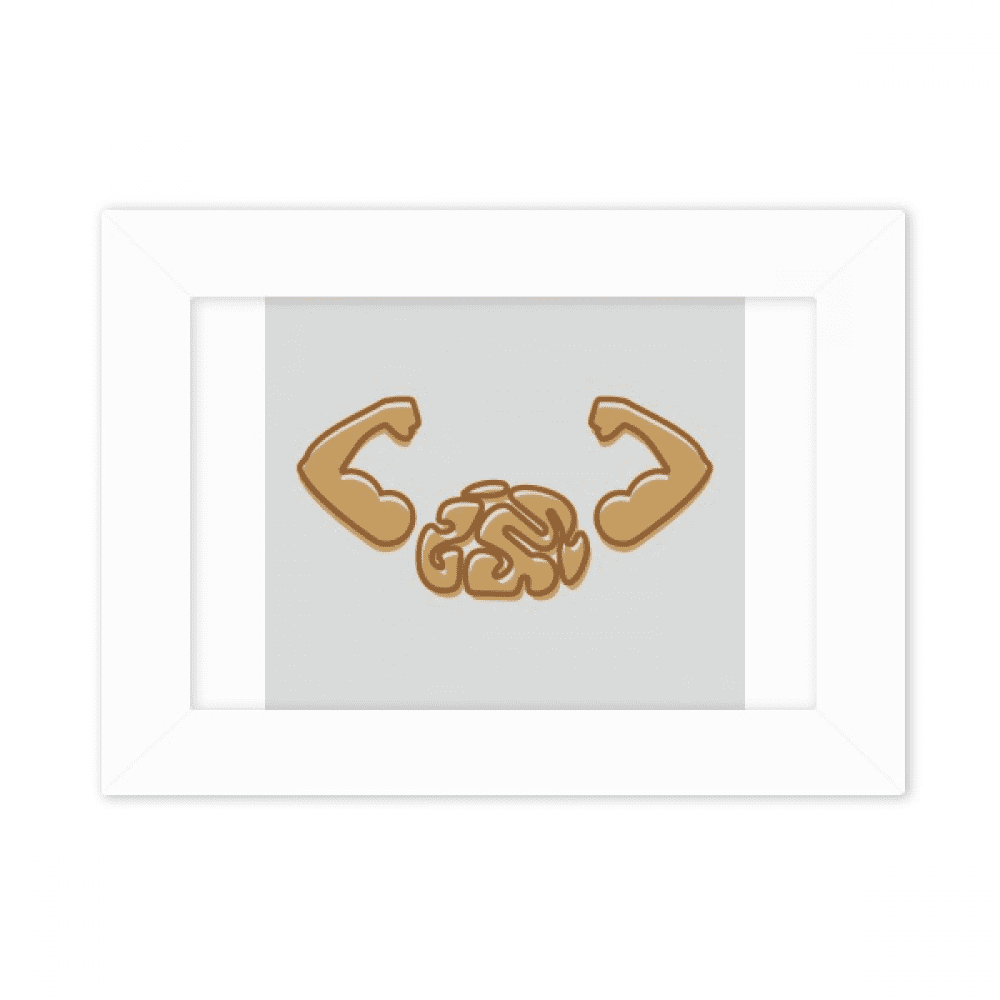 Brain Intelligence Strength Exercise Photo Mount Frame Picture Art ...