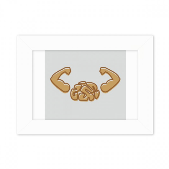 Brain Intelligence Strength Exercise Photo Mount Frame Picture Art ...