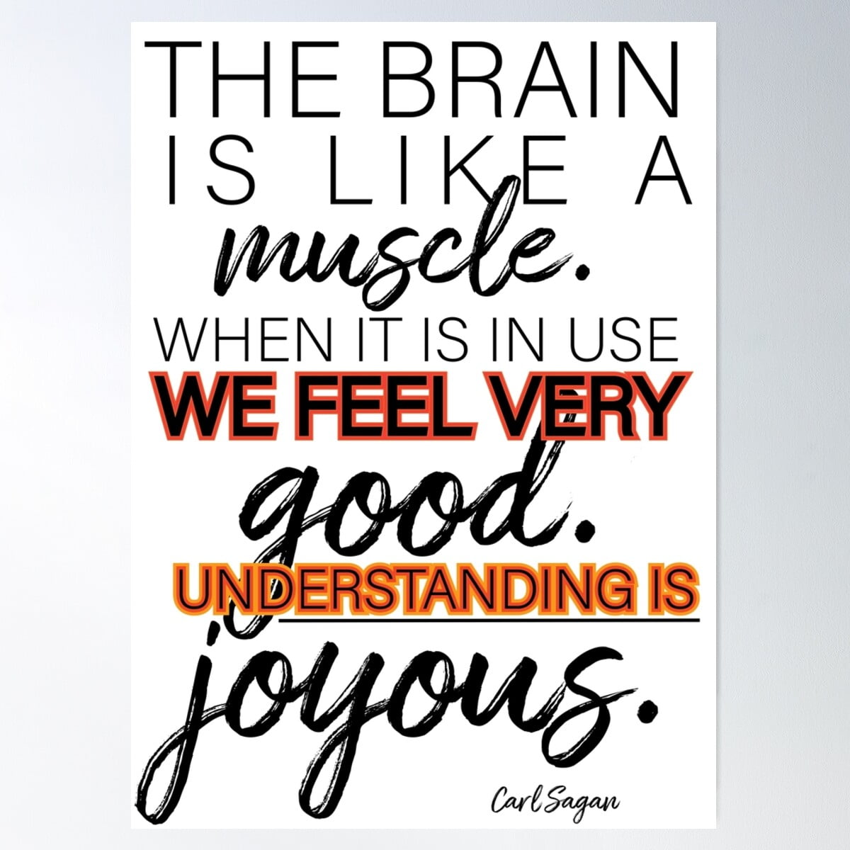 The Brain Is Like A Muscle. When It Is In Use We Feel Very Good ...