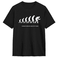 Brain Not Found Evolution Cool Graphic Tee For Men, Funny Work Cotton ...