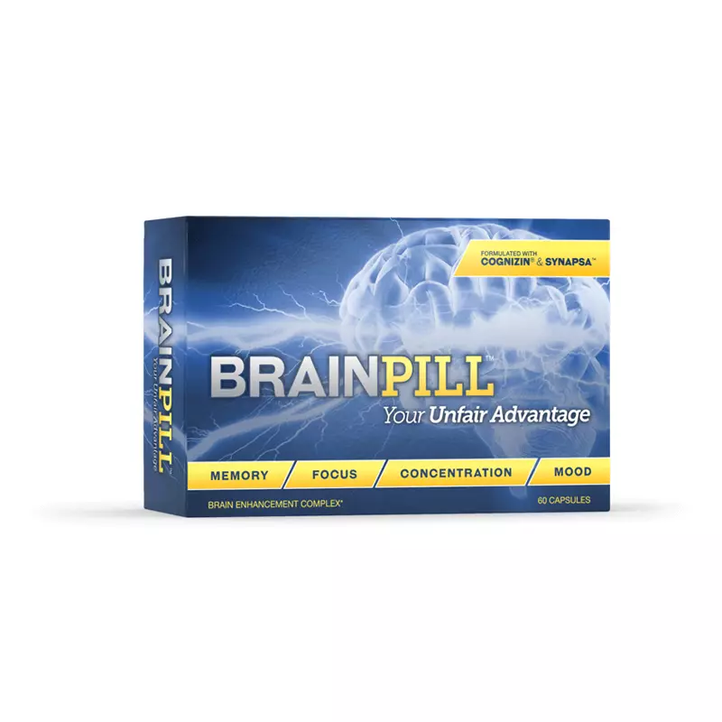 Brain Pill Brainpill Synapsa & Cognizin 60 Capsule - Walmart.com