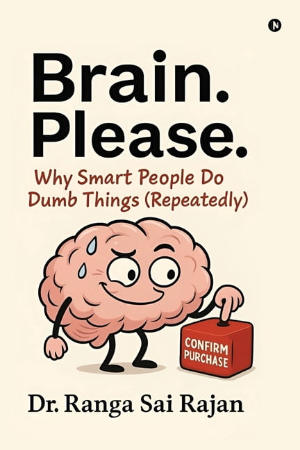 Brain. Please.: Why Smart People Do Dumb Things (Repeatedly) (Black and ...