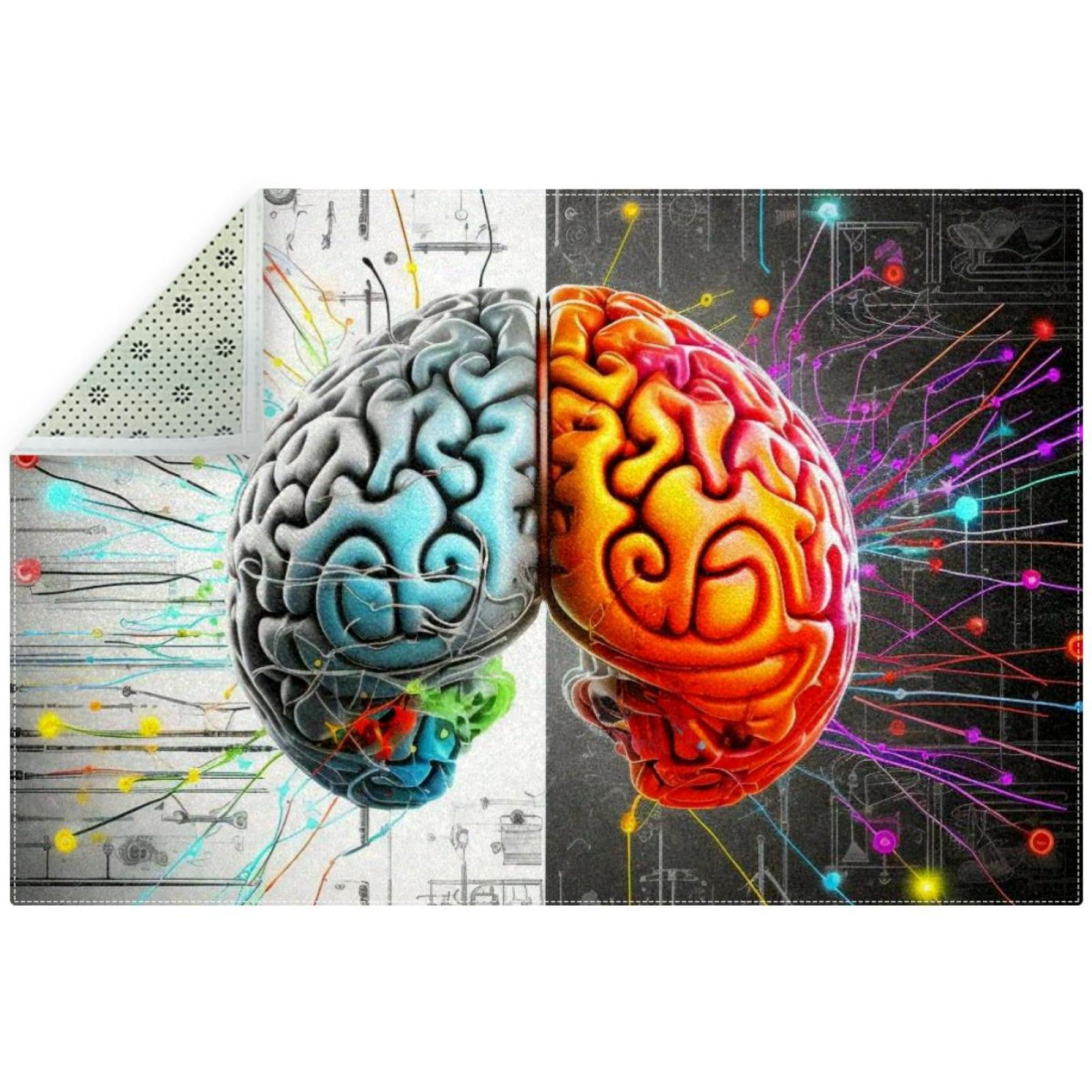 Brain Polyester Office Mat - Right-Angle Floor Protector for Comfort ...