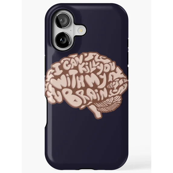 'Brain Power' Abstract Inspired Graphic Phone Case for Apple iPhone 11 ...