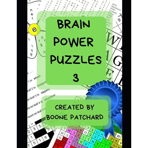 Brain Power Puzzles - Activity Books: Brain Power Puzzles 3: Activity ...
