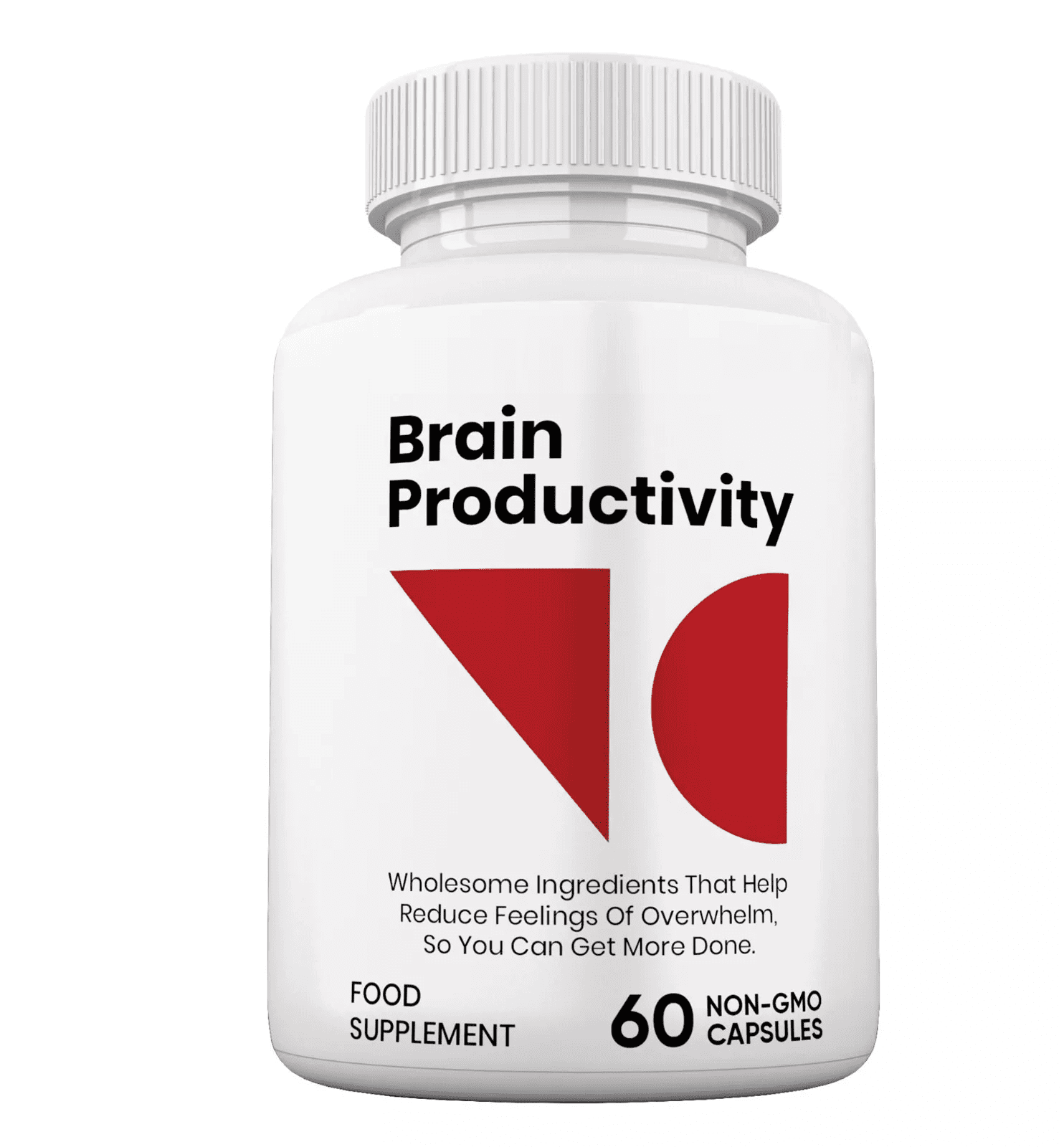 Brain Productivity Pills, Cognitive & Memory Formula - 60 Capsules ...