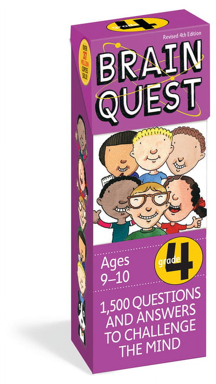 Brain Quest Decks: Brain Quest Grade 4, Revised 4th Edition: 1,500 ...