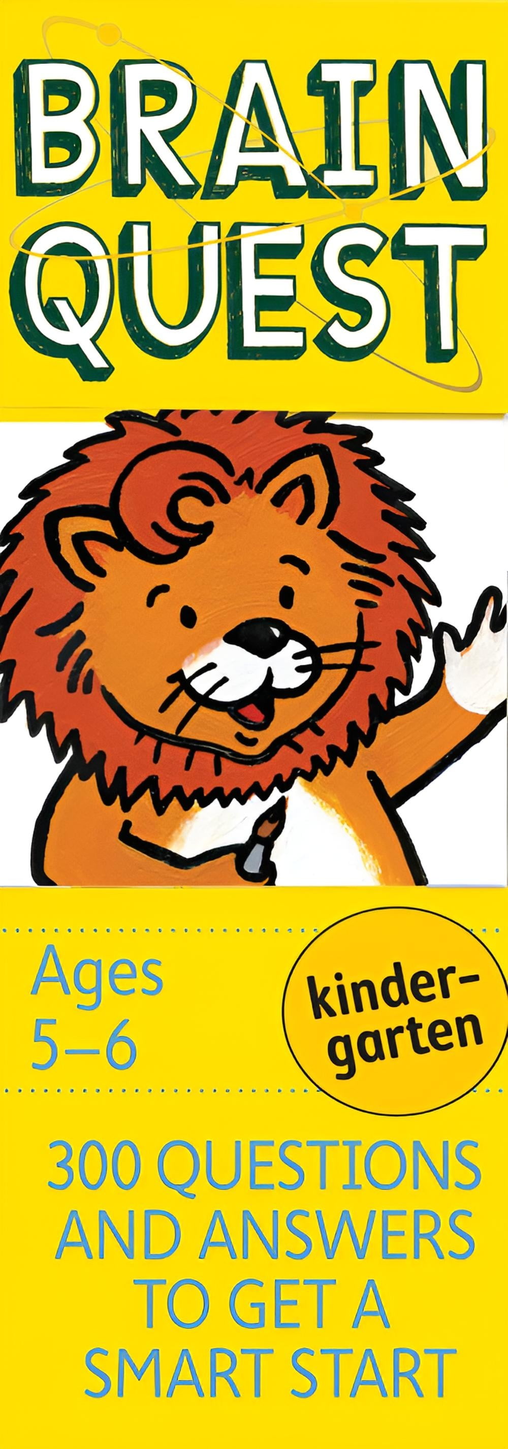 Brain Quest Kindergarten Decks: 300 Q&A for Smart Start (Other ...