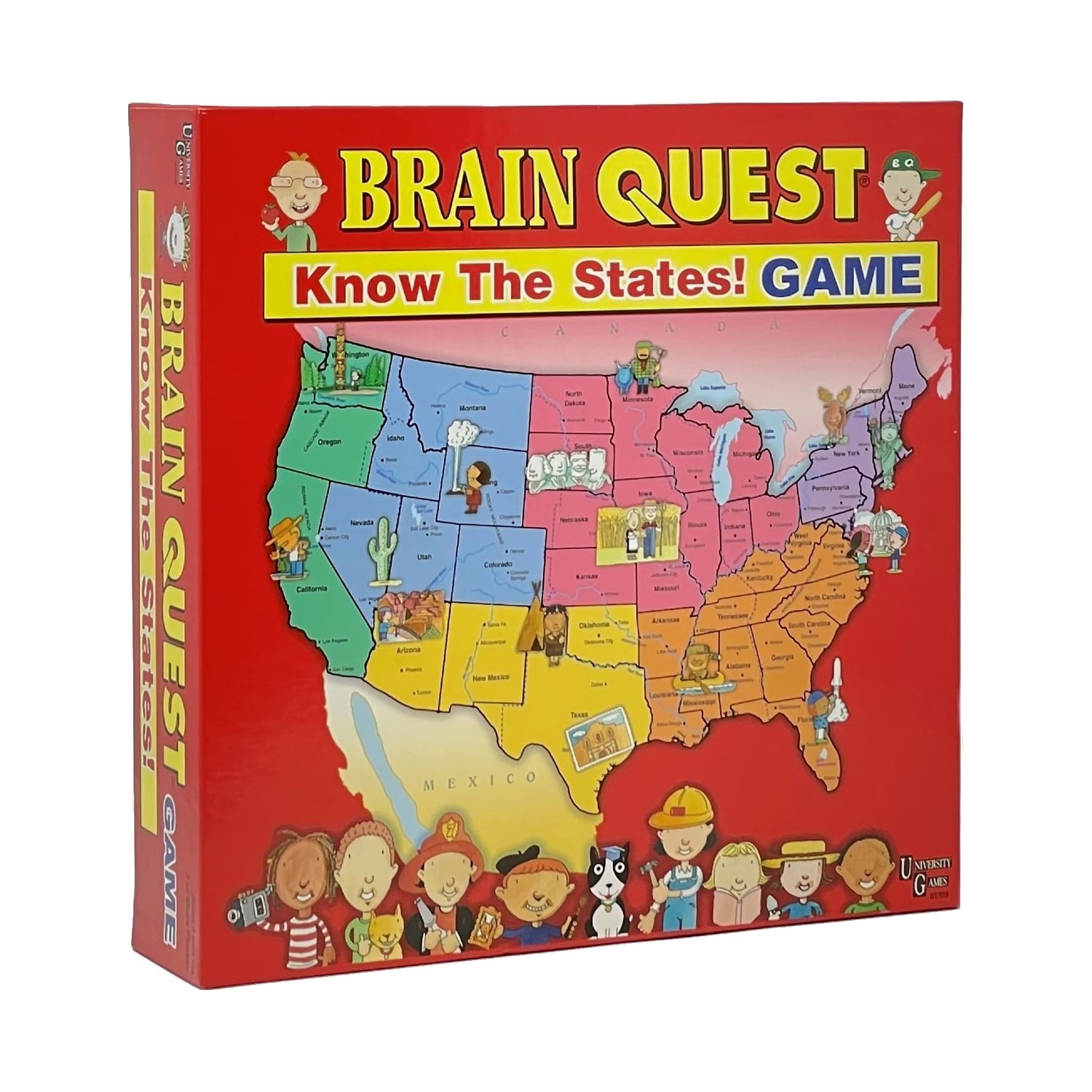 Brain Quest - Know the States! Game - Walmart.com