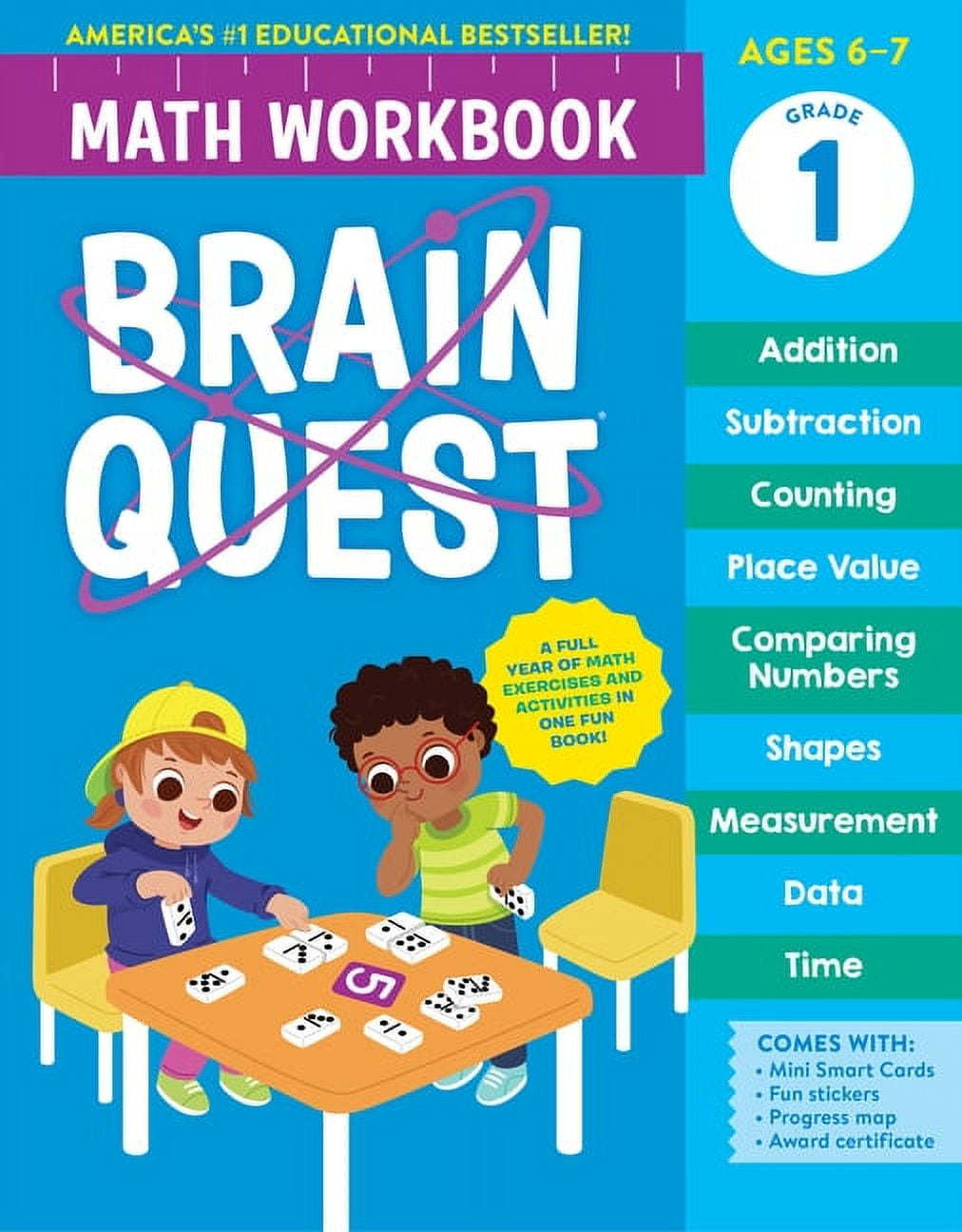 Brain Quest Math Workbooks Brain Quest Math Workbook: 1st Grade ...