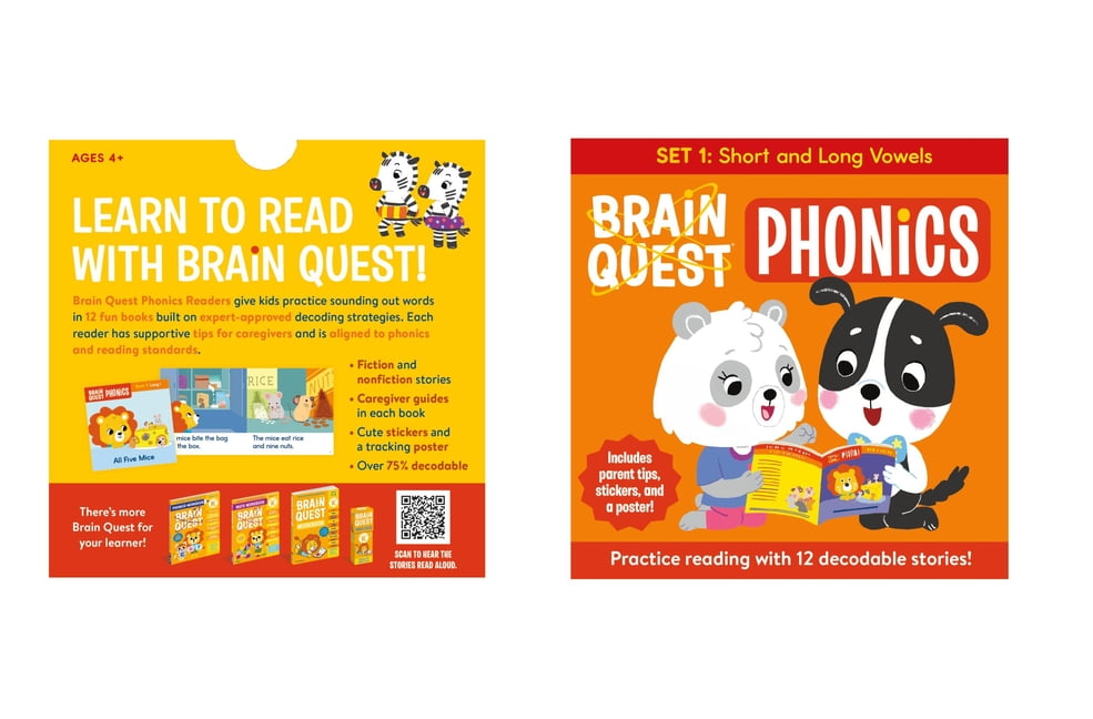 Brain Quest Phonics Readers Brain Quest Phonics Readers: Set 1: 12 ...
