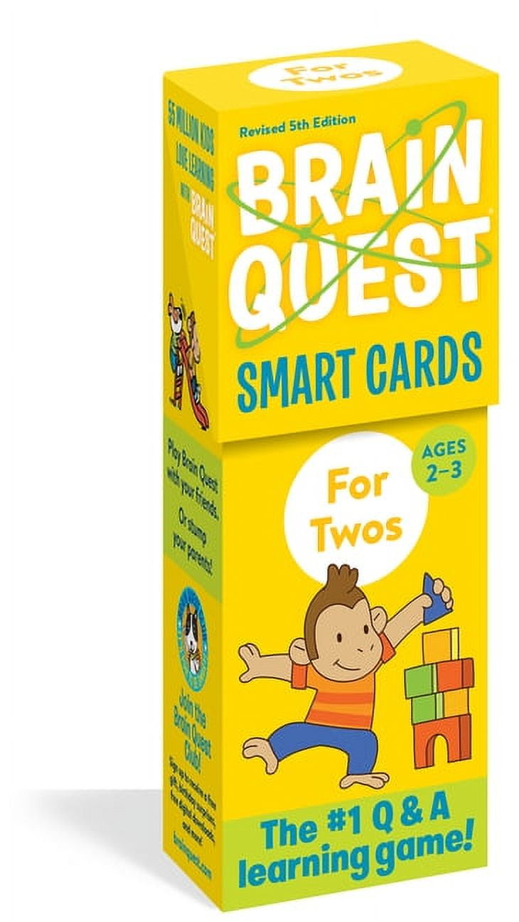 Workman Publishing Brain Quest For Twos Smart Cards 300+ Questions ...