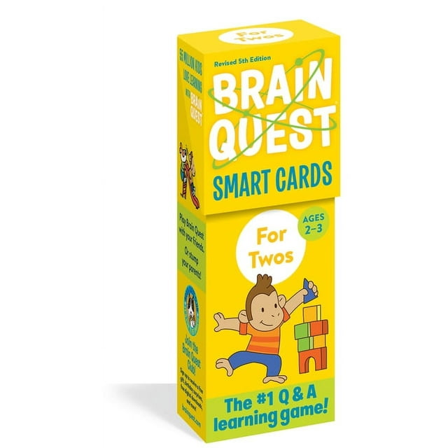 Brain Quest Smart Cards: Brain Quest For Twos Smart Cards, Revised 5th ...