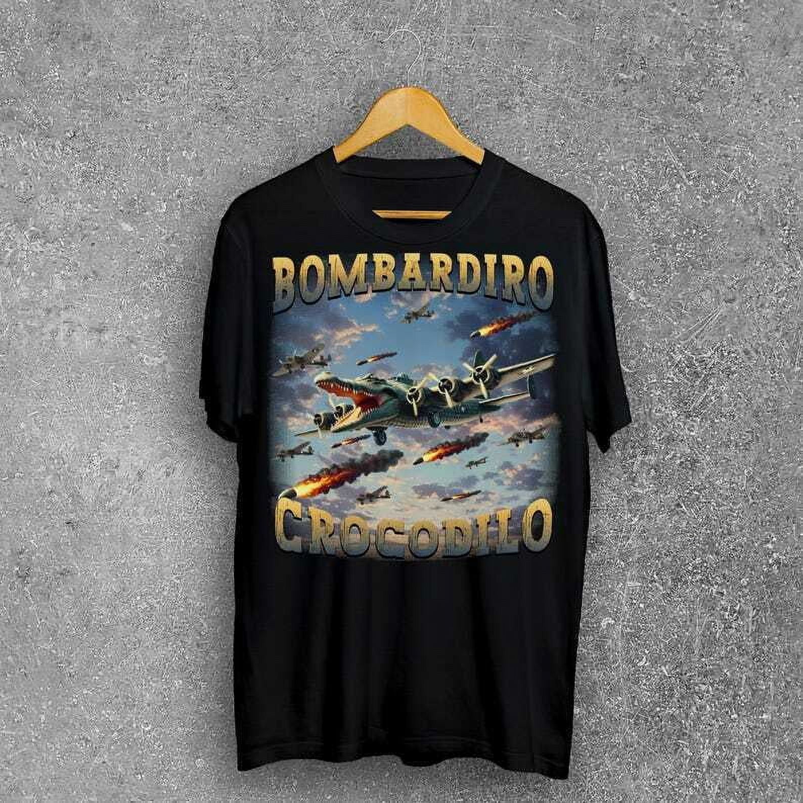 Brain-Rot Croc Viral Meme Shirt - Walmart.com