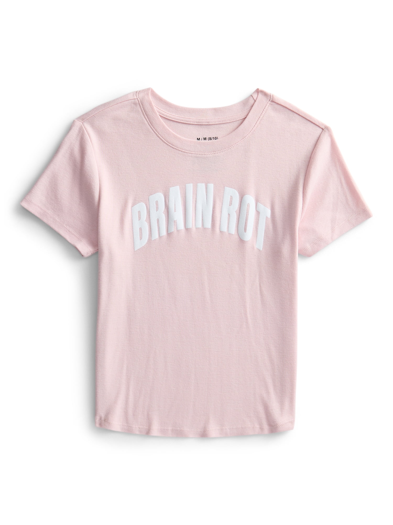 Brain Rot Girls Graphic Baby Tee, Sizes XXS-XXL - Walmart.com