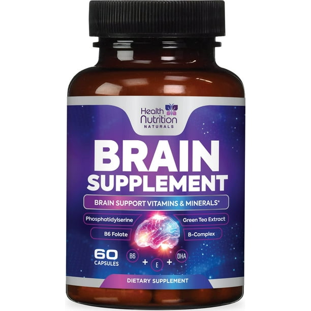 Brain Supplement for Memory and Focus - Nootropics for Concentration ...