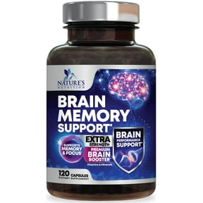 (2 Pack) Memoforce Brain and Memory Support Capsules Memo Force Pills ...