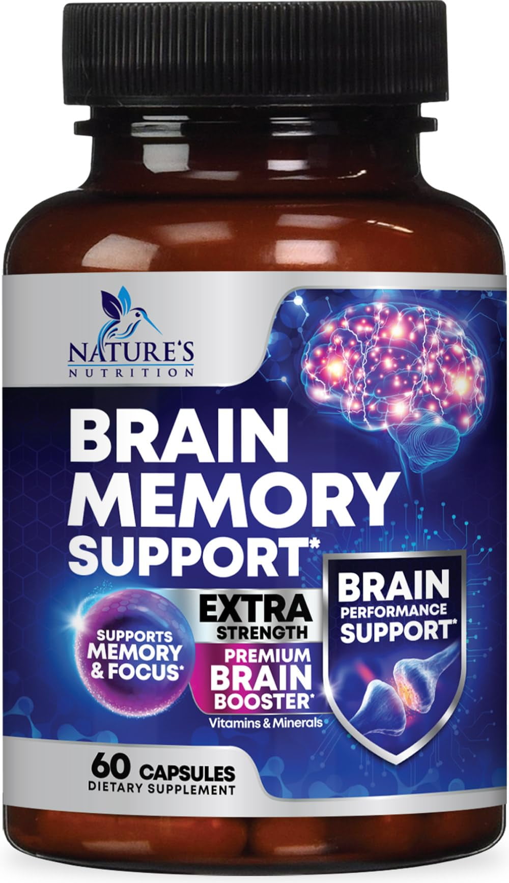 Nootropic Brain Booster - Memory & Focus Supplements with ...