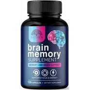(2 Pack) Memoforce Brain and Memory Support Capsules Memo Force Pills ...
