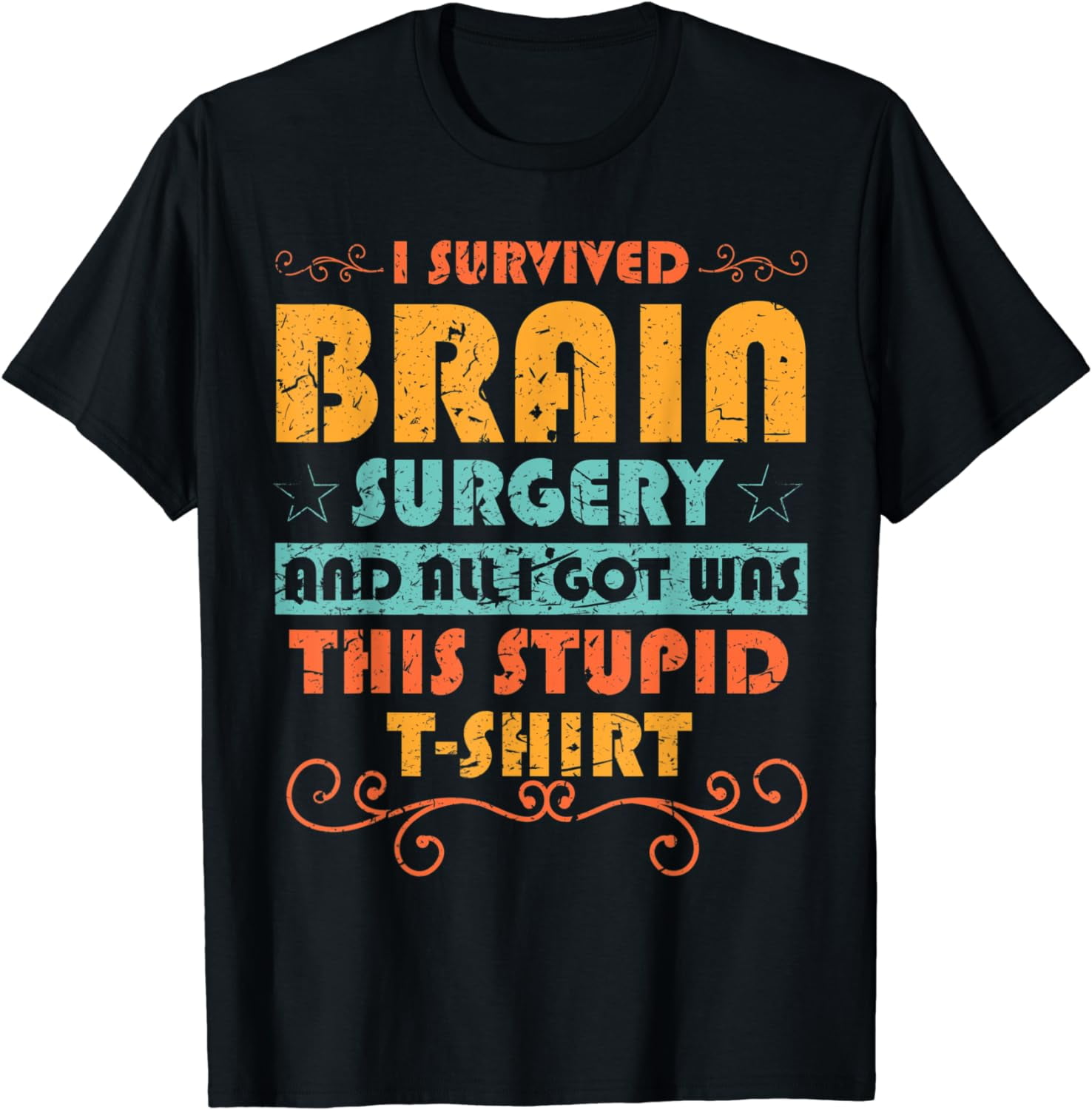 Brain Surgery Gift Recovery Gifts Brain Surgery T-Shirt - Walmart.com
