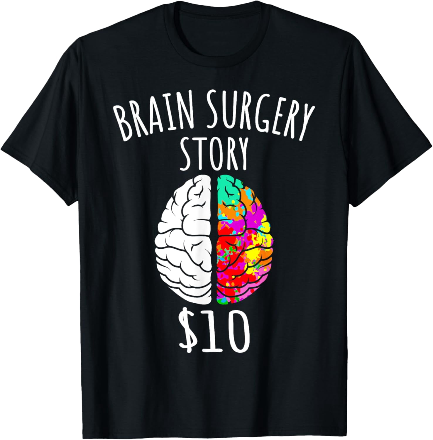 Brain Surgery Head Injury Tumor Cancer Awareness Survivor T-Shirt ...