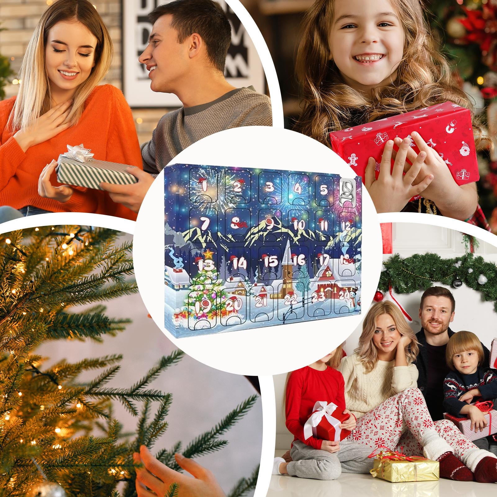 Brain Teaser Advent | 24 Days Christmas Countdown Calendar with 3D ...