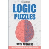 Brain Teaser Puzzles: Logic Puzzles With Answers : Number Link Puzzles - 200 Logic Puzzles with ...