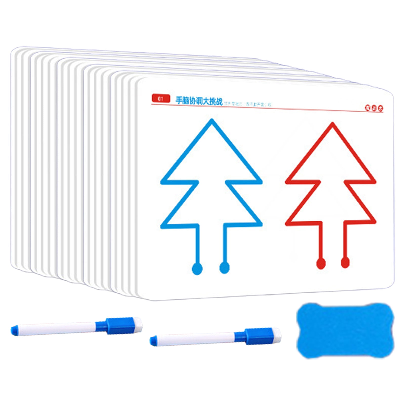 Brain Training Card, 20pcs Brain Training Memory Card Game, Hand Brain ...