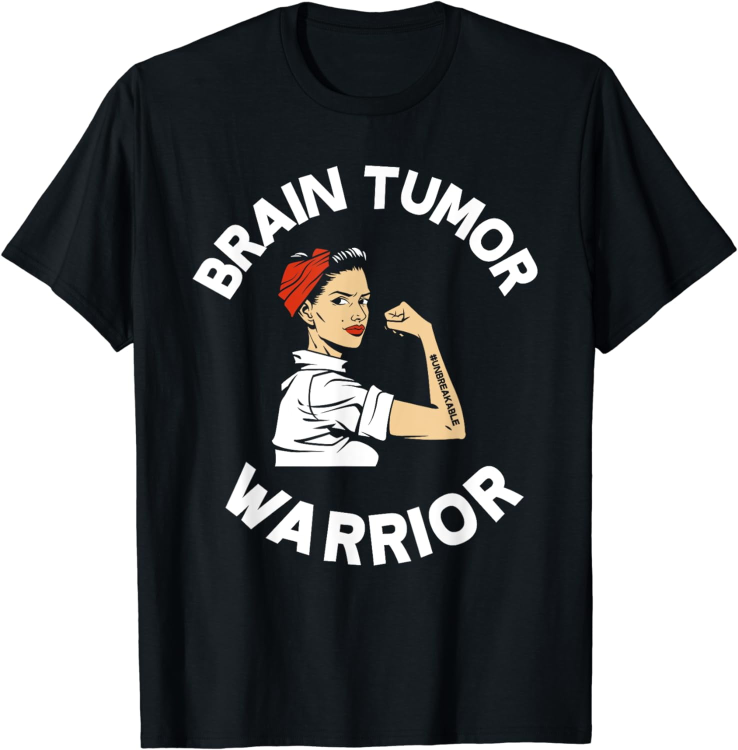 Brain Tumor Fighter Brain Cancer Brain Tumor Warrior T-Shirt - Walmart.com