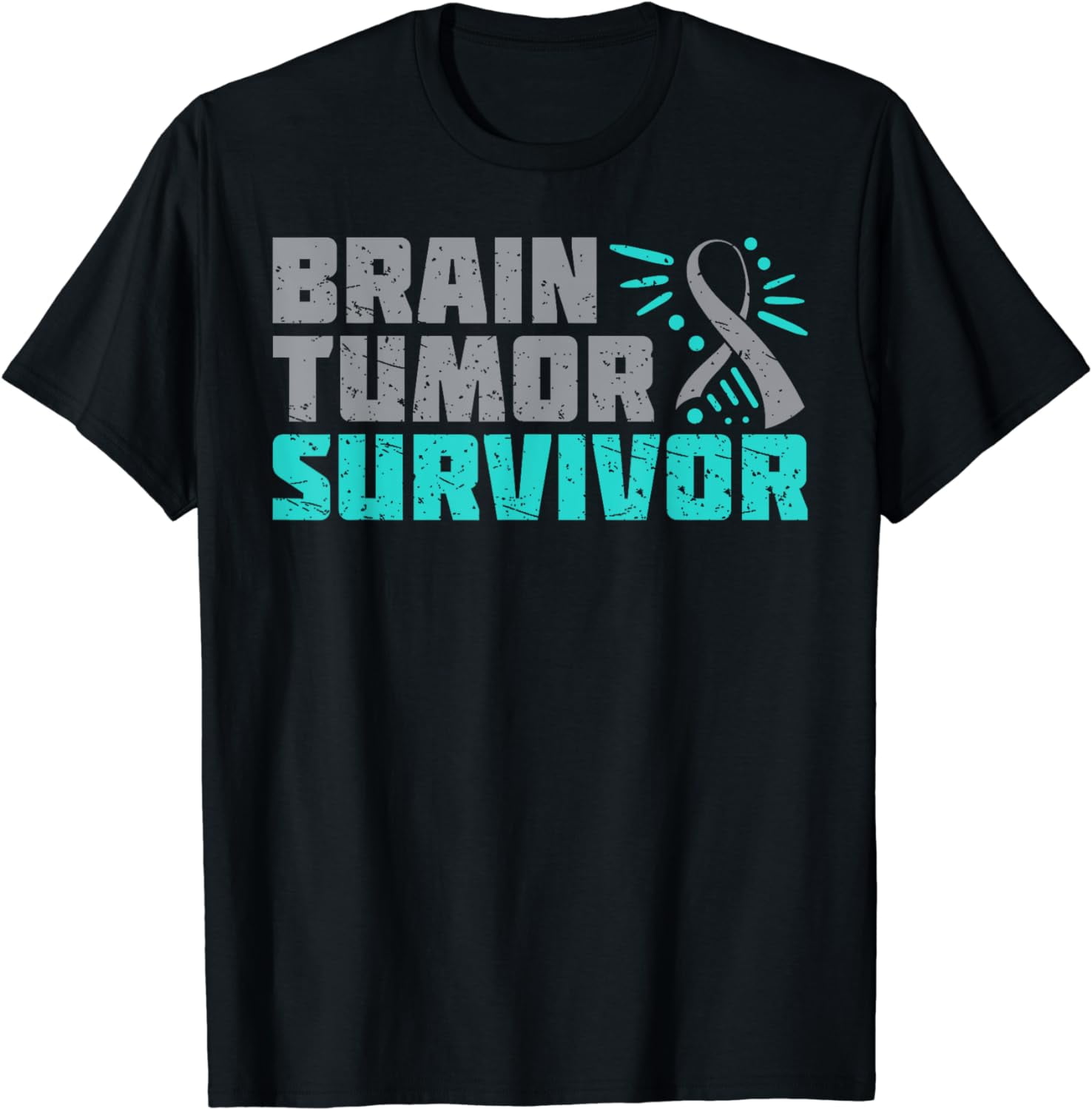 Brain Tumor Patient Brain Cancer Survivor Brain Disease T-Shirt ...