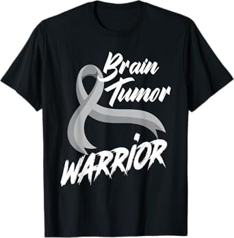 Brain Tumor Warrior Brain Tumor Awareness T-Shirt - Walmart.com
