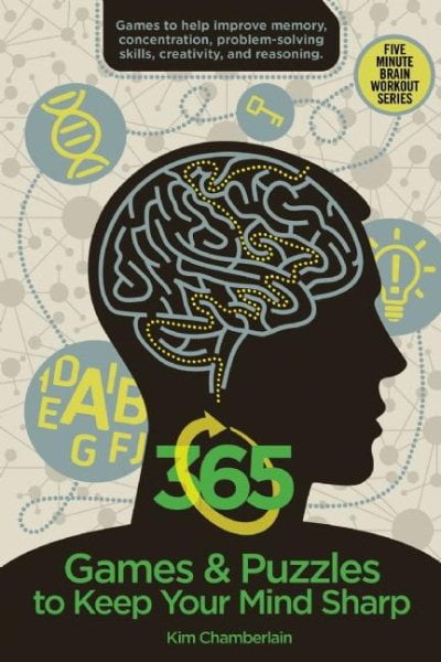 Brain Workout: 365 Games & Puzzles to Keep Your Mind Sharp (Paperback ...