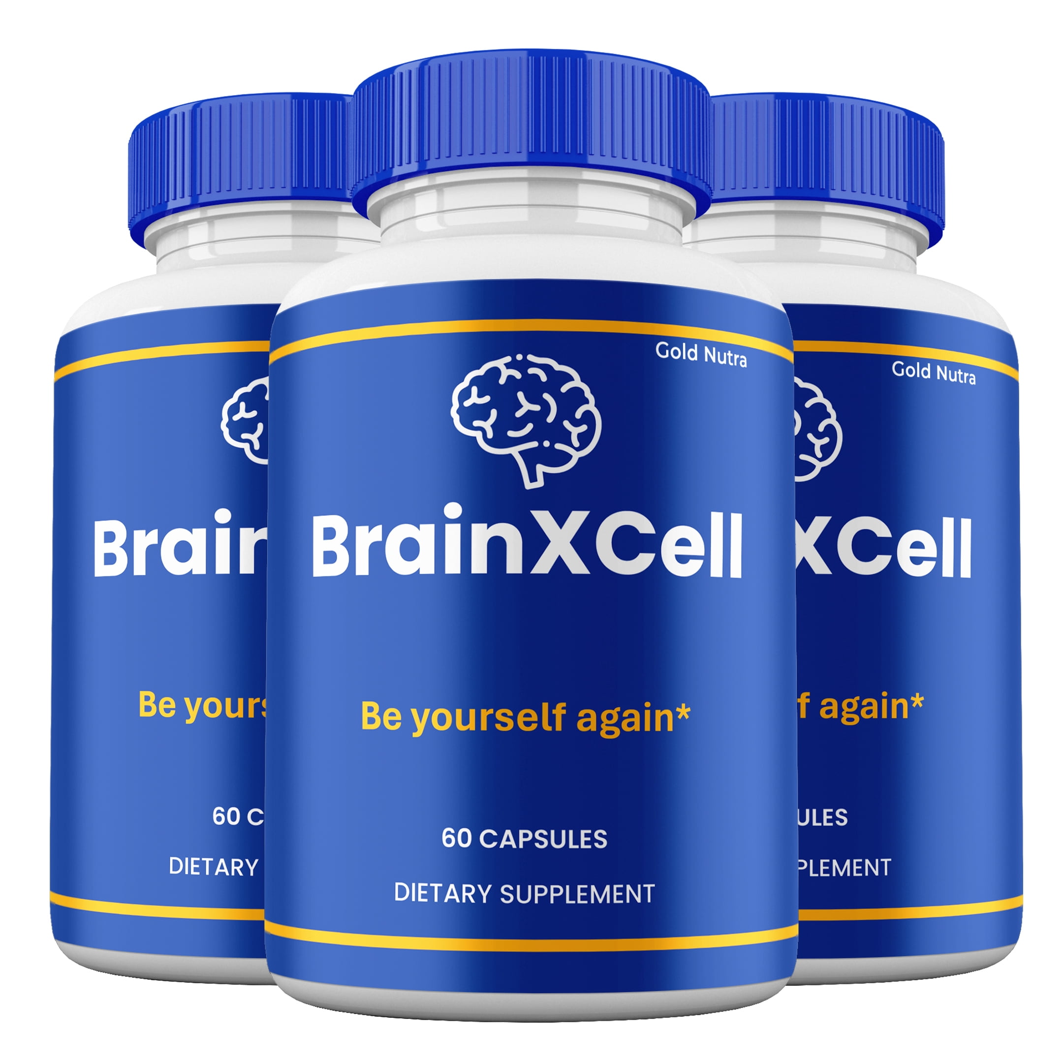 Brain X Cell Capsules, Advanced Maximum Strength Pills Cognitive and ...
