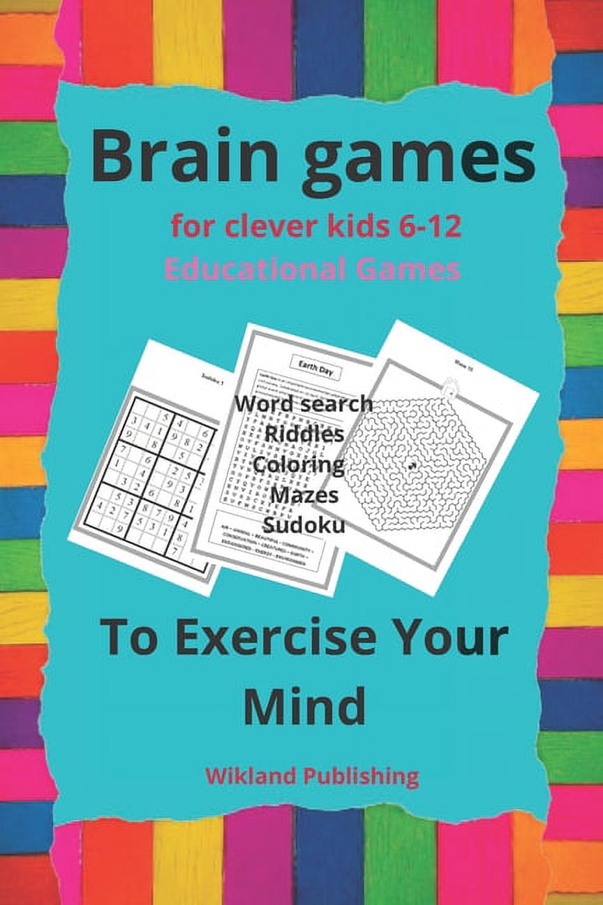 Brain games for clever kids 6-12 Educational Games: Word search ...