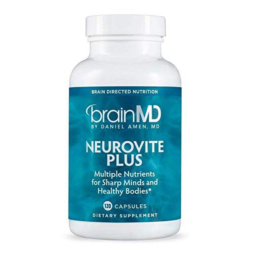 BrainMD Neurovite Plus, 120 Capsules - Walmart.com