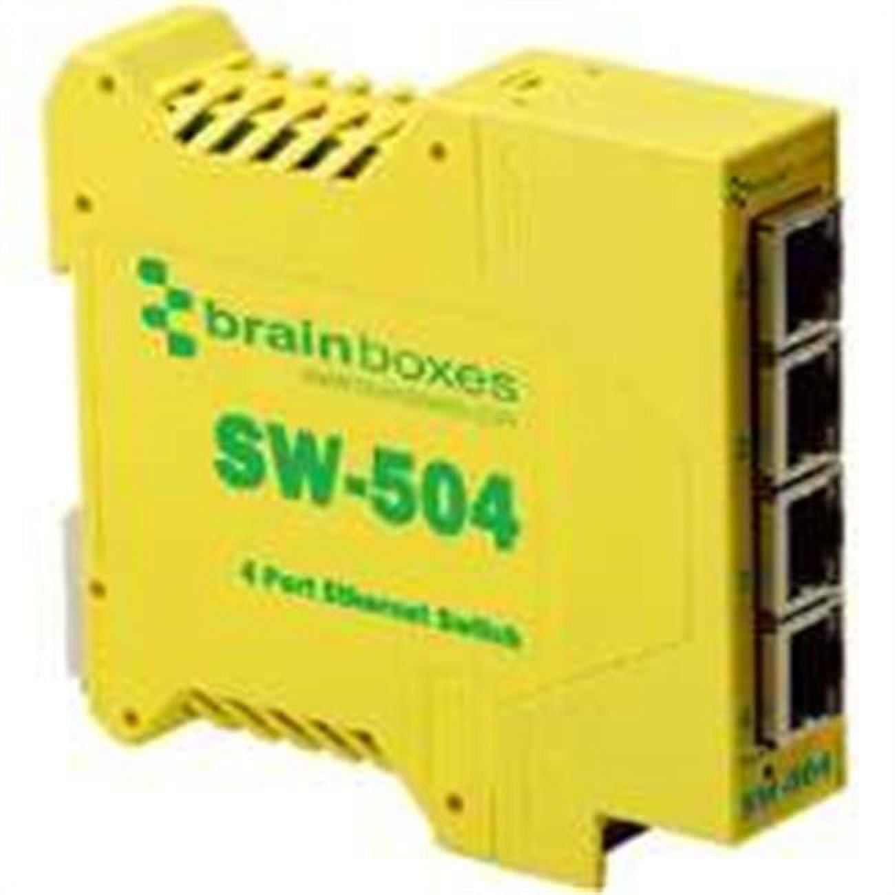 Brainboxes SW-504 Industrial Unmanaged Ethernet Switch 4 Ports - Walmart.com