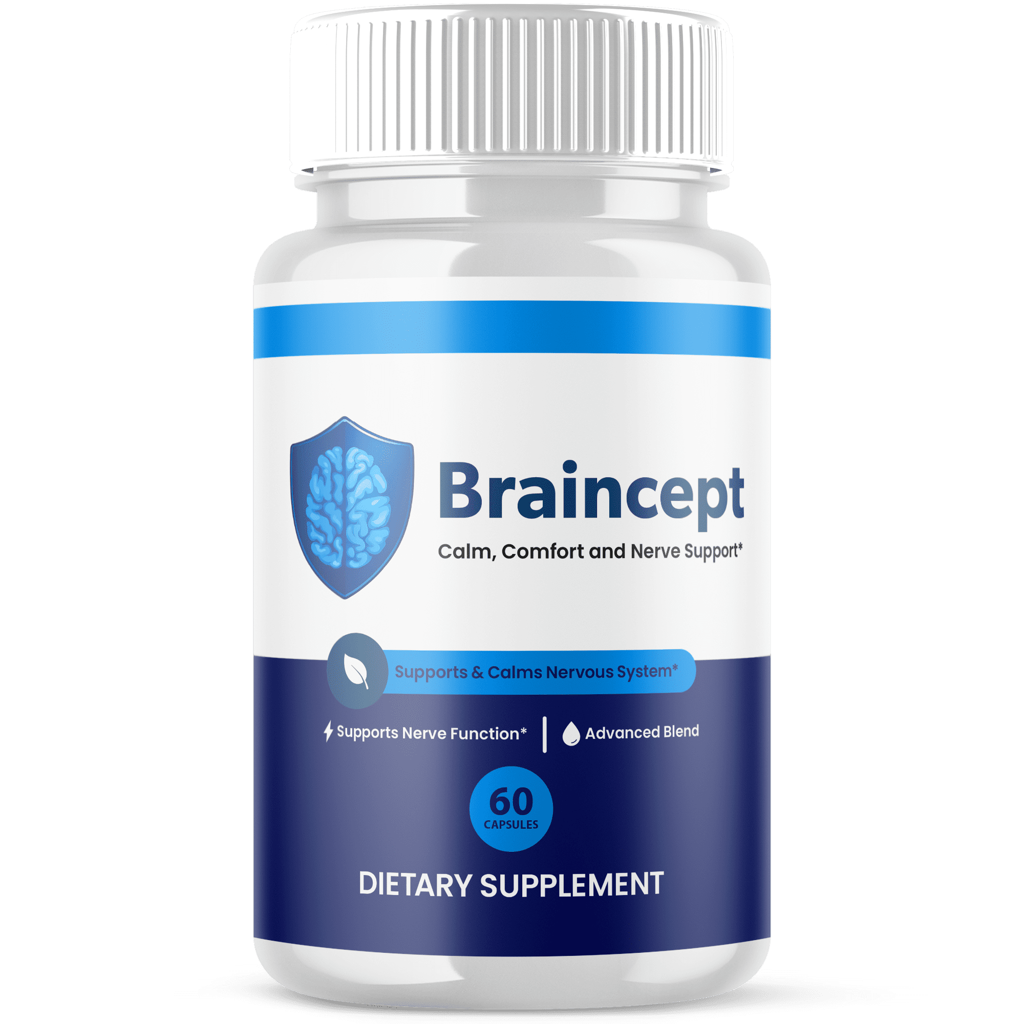 Braincept Advanced Formula Brain Support Pills Maximum Strength ...