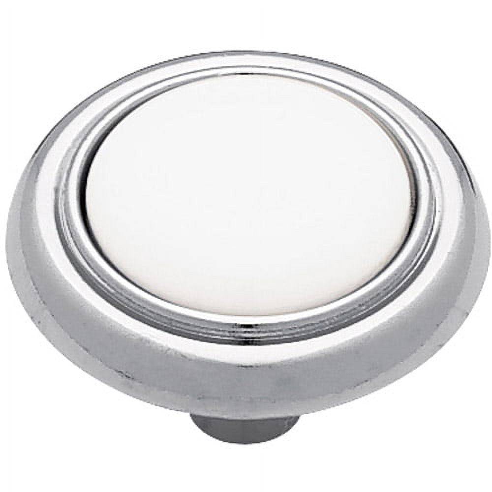 Brainerd 1.25" Ceramic Insert Round Knob, Available in Multiple Colors ...