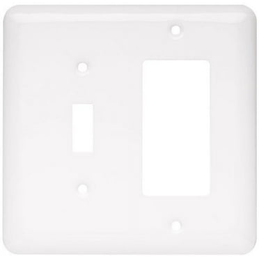 Franklin Brass Rounded Corner Quad Switch Wall Plate, Available in ...