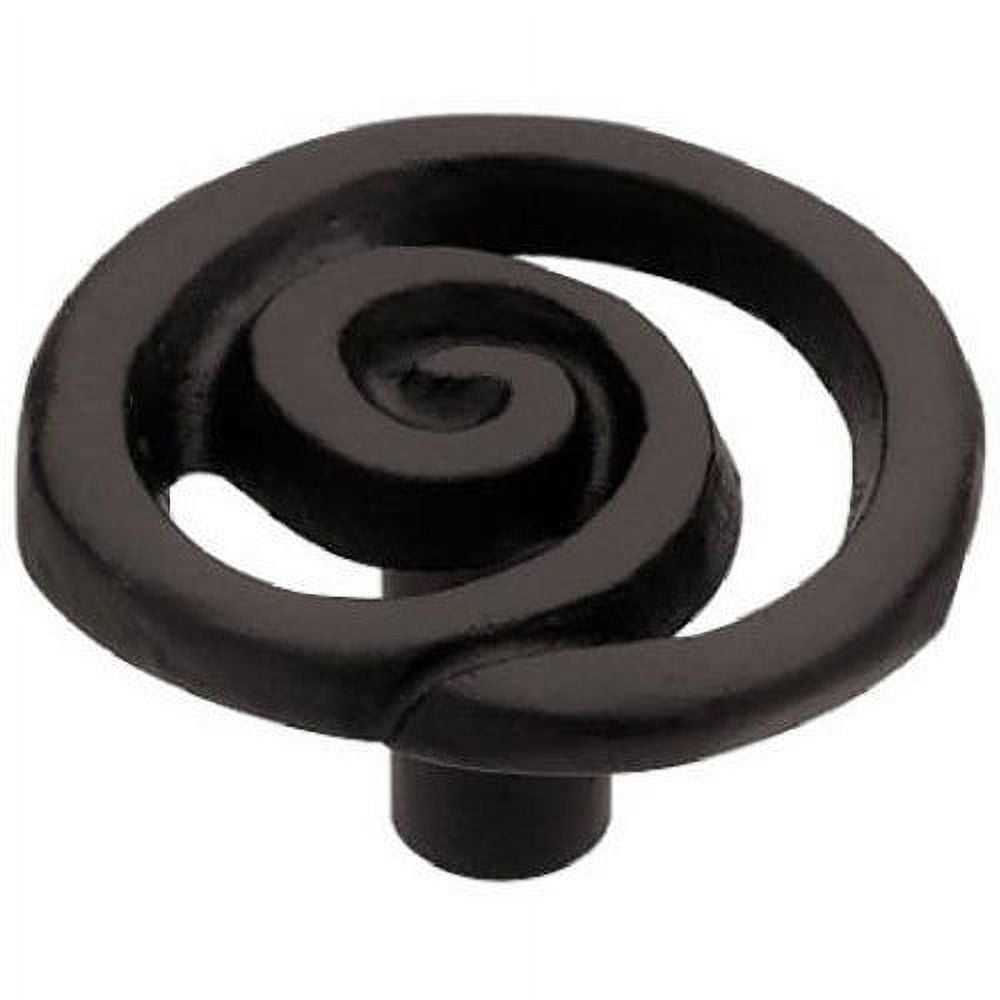 Brainerd P17012V-BL-C7 35mm Single Swirl Cabinet Hardware Knob ...
