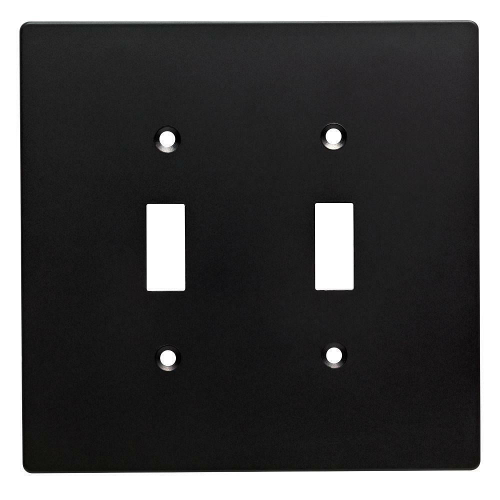 Brainerd W32734-FB Subway Tile Double Switch Cover Plate - Walmart.com