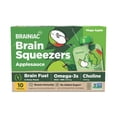 Brainiac Brain Squeezers Applesauce with Omega-3s, Apple, No Sugar ...