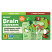Brainiac Omega-3 Applesauce Variety Pack, No Sugar Added, 3.2oz, 40 Ct ...