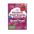 Brainiac Fruit Snacks with BrainPack, Mixed Berry Flavor, 18 count ...