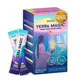 Brainista Yerba Magic – Peach Mango 3-in-1 Wellness Drink, 10 Sticks ...